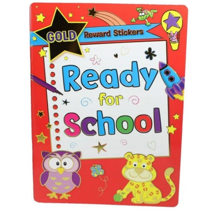 Gold Reward Stickers Ready for School Activity Book - 9780709724094 ...
