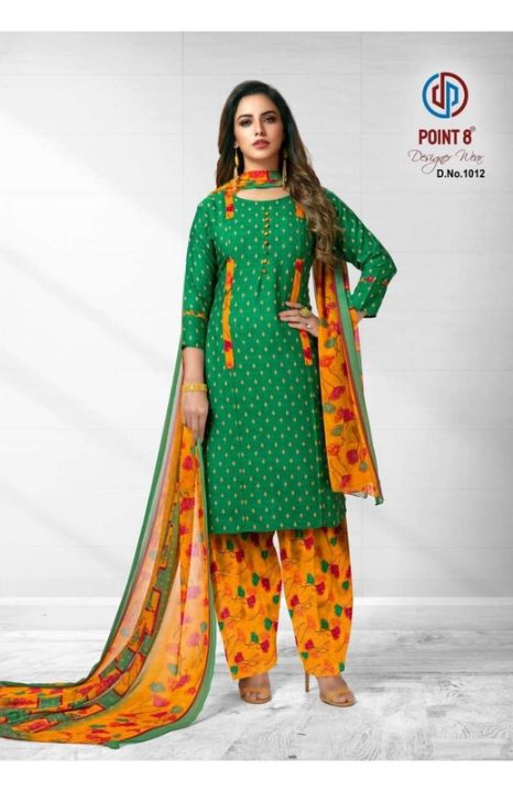 Deeptex Readymade Full Cotton Salwar with shifon shwl | Daraz.lk