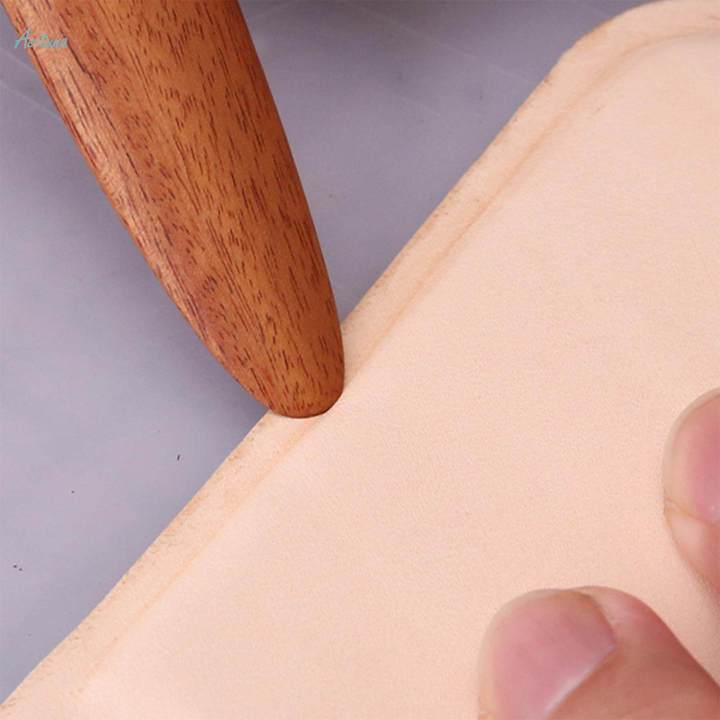 Leather Craft Shaping Edge Portable Wooden Pottery Sculpting Sticks for ...