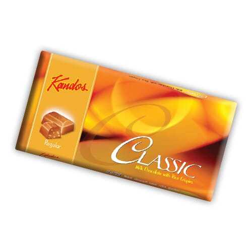 Kandos Classic Regular Milk Chocolate 140g | Daraz.lk