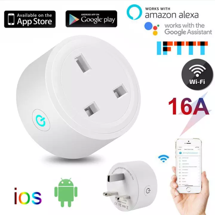 smart WiFi, Bluetooth electric plug | Daraz.lk