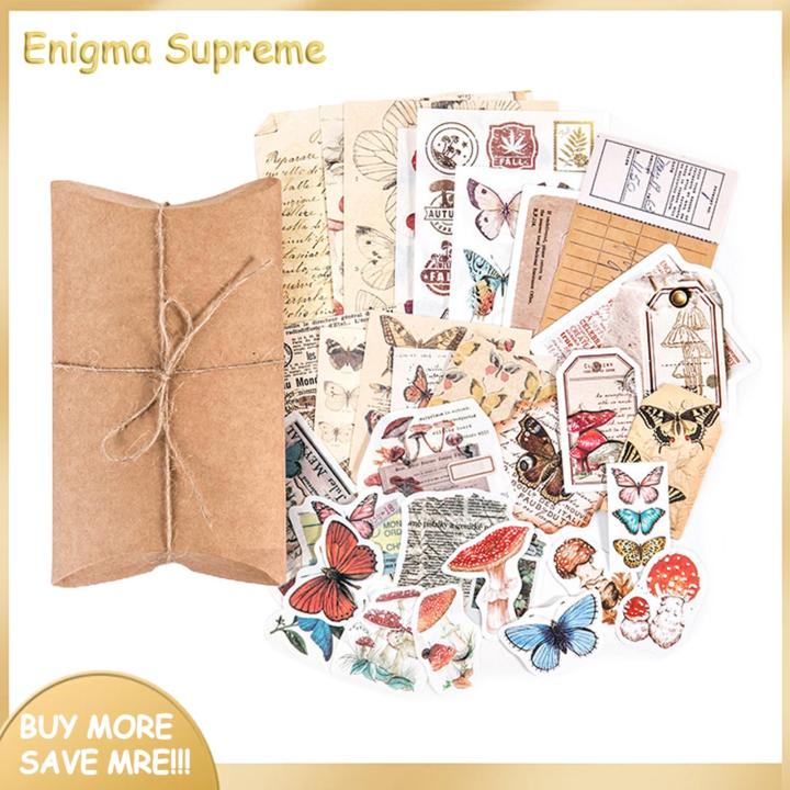 Enigma- Album Scrapbooking Decal Vintage Aesthetic Scrapbook Stickers ...