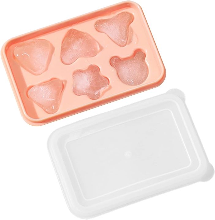 Ice Ball Molds With Lid Soft Bottom Ice Cream Ice Cube Maker, Quick ...