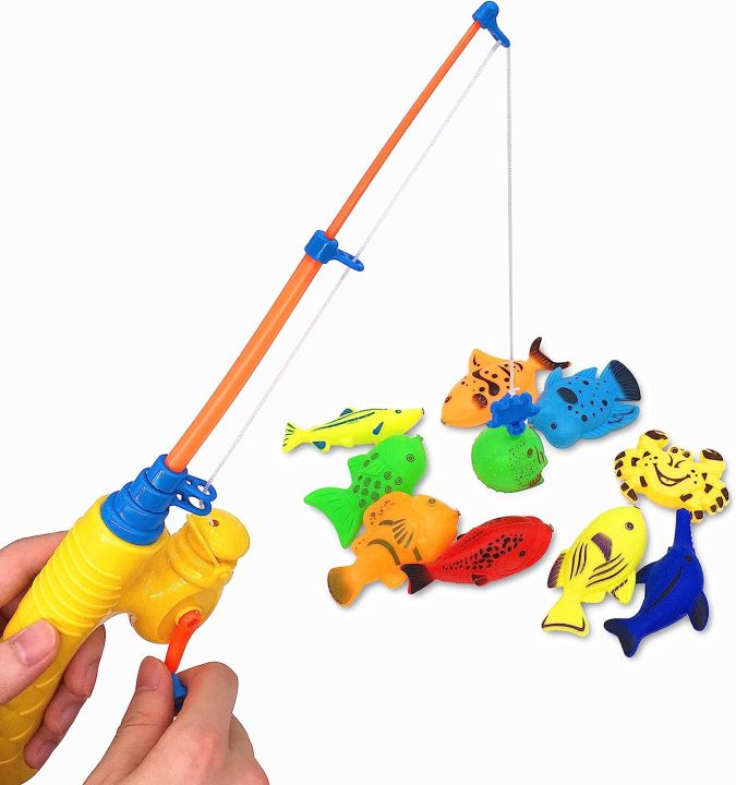 Bath Toy Fishing Toy Waterproof Floating Fishing Game in Tub Pool ...