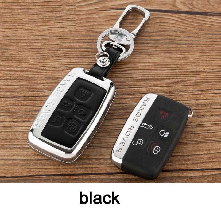 Zinc alloy Leather Car Key For Land Rover RANGE ROVER SPORT Evoque 2 ...