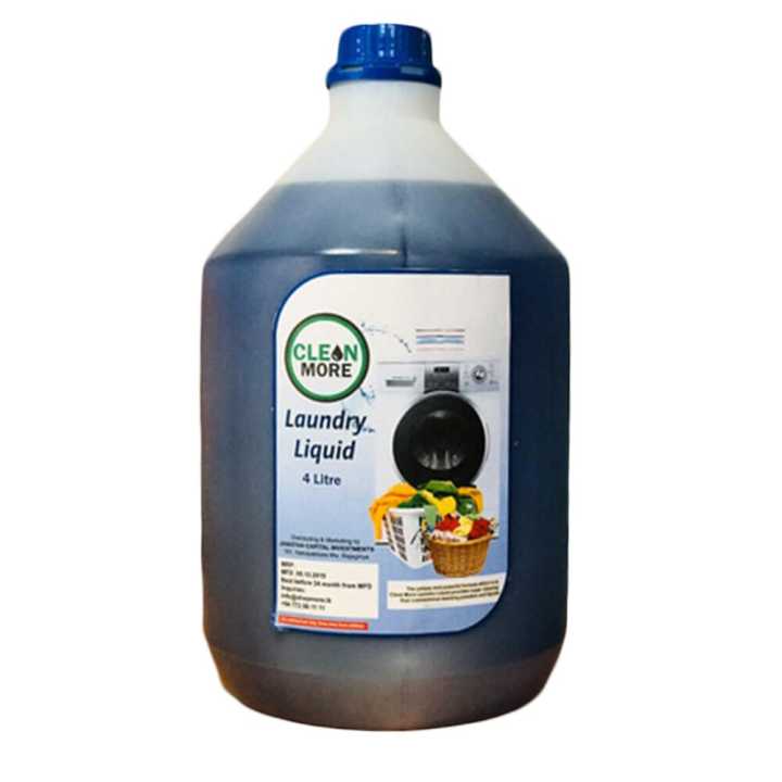 CleanMore Laundry Liquid 4LTR | Daraz.lk