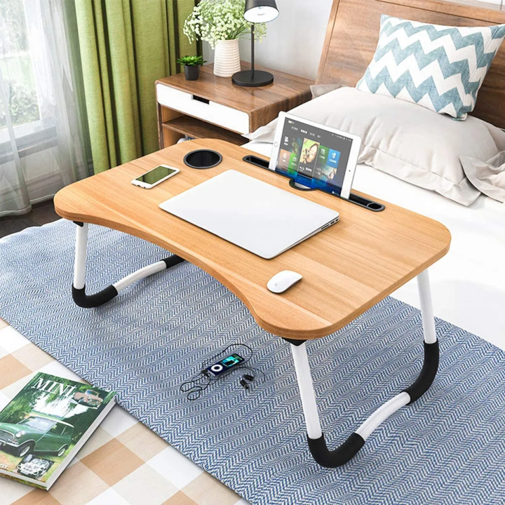 Smart Standard Multi-Purpose Laptop Table with Dock Stand/Study Table ...