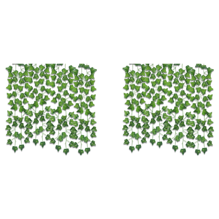 NAMUNY Artificial Ivy - 12 Strands Artificial Ivy, Fake Ivy Garland ...