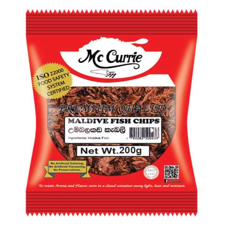 Mc Currie Maldive Fish Chips 200G | Daraz.lk