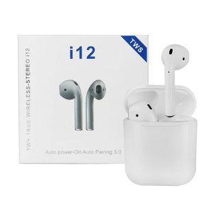 TWS I-12 TWS Wireless Earbuds/ Earphones/ Headsets Dual Wireless ...