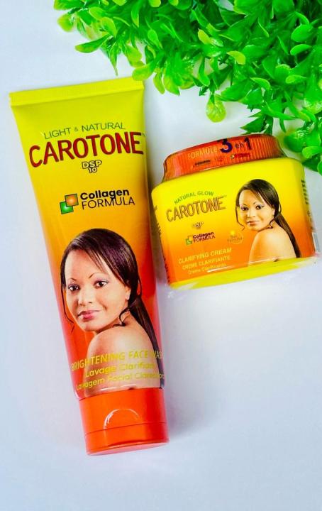 Light & Natural Carotone Clarifying Cream 135ml and Face Wash - Best ...