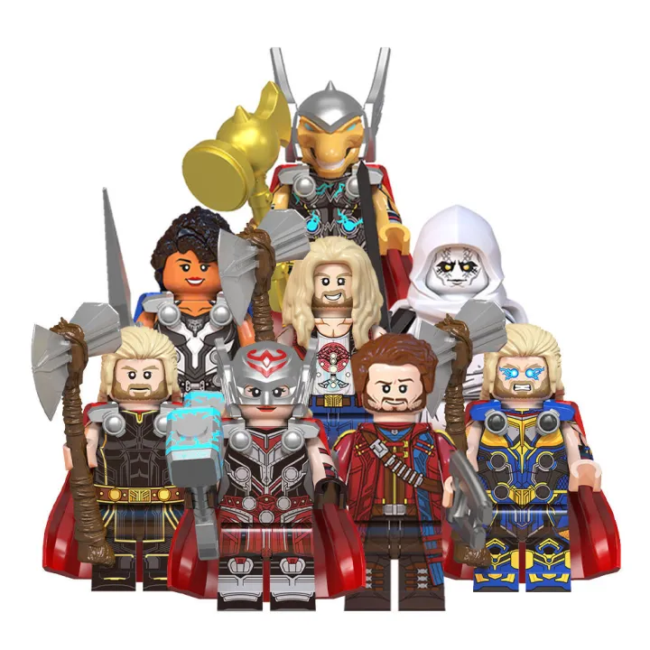 【HavenHub】Compatible with LEGO God Slayer Jane Foster Educational ...