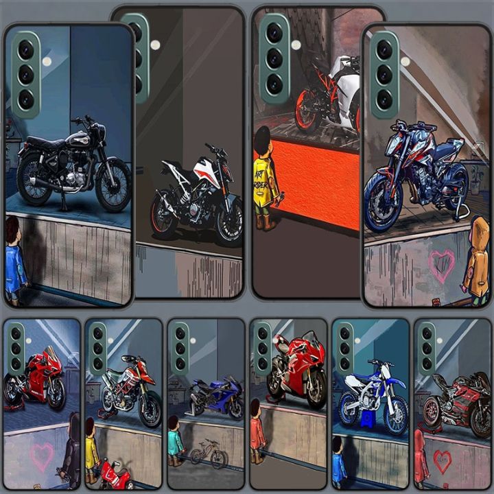 Motorcycles on Display Phone Case For Samsung Galaxy A54 A34 A24 A14 ...