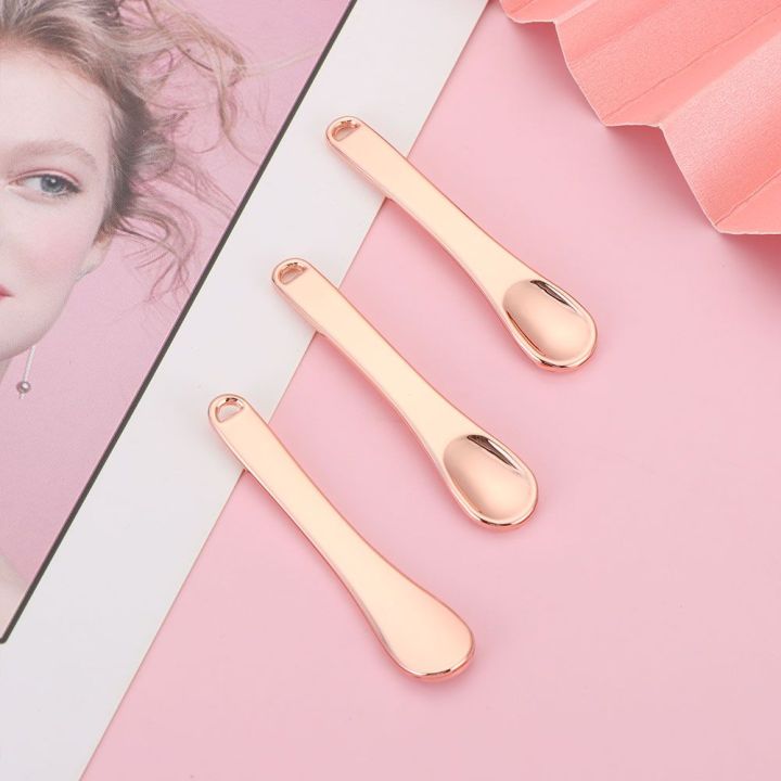 Facial Cosmetic Makeup Beauty Scoop Mini Spoon Reusable Scoop Cosmetic ...