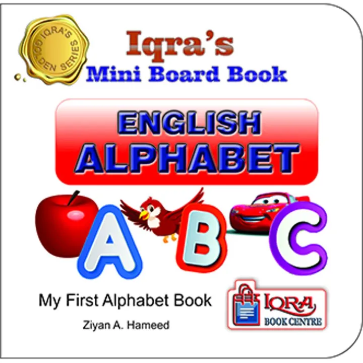 English Alphabet Mini Board Book | Daraz.lk