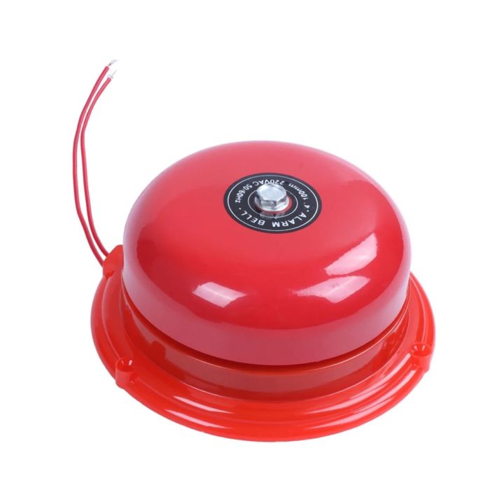 Fire Alarm Round Electric Bell - 4 inch - 220V | Daraz.lk
