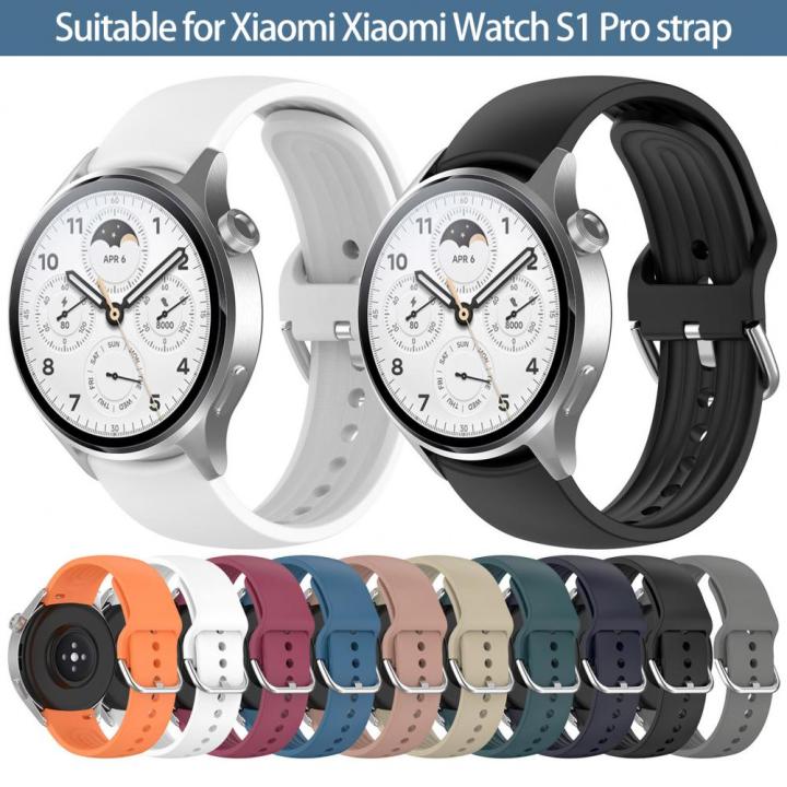 Silicone Watch Strap Pin Buckle Comfortable To Wear Adjustable Length ...