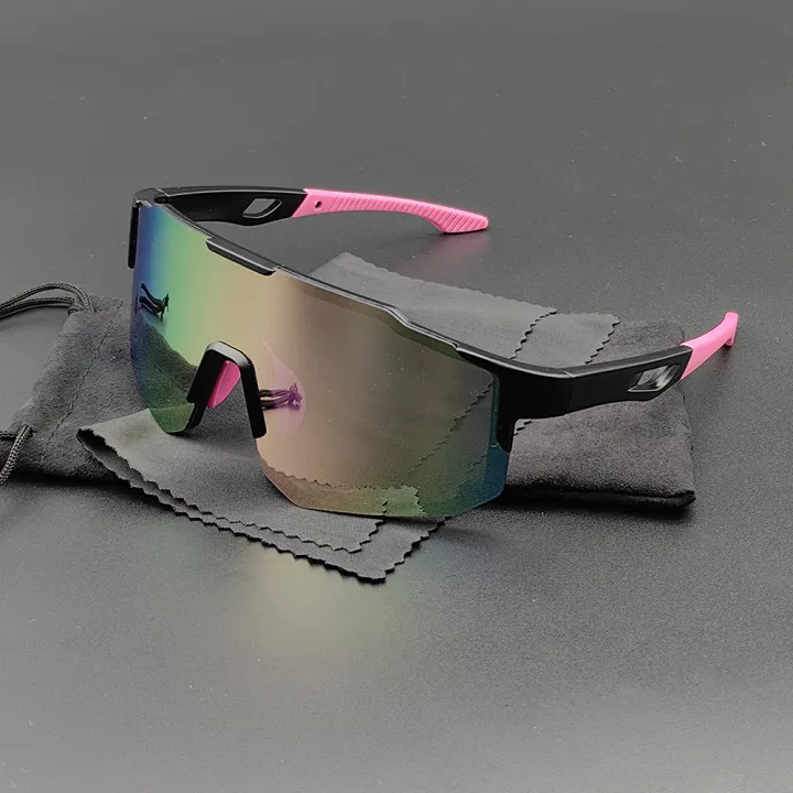 2024 Rimless UV400 Cycling Sunglasses Sports Running Fishing Goggles ...