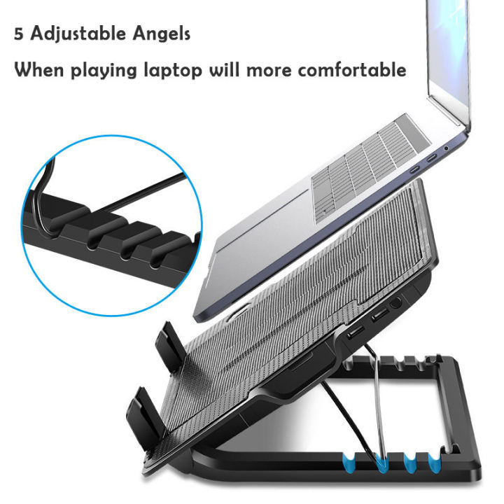 Mikuso NCP-235 Angle Adjustment Cool Stock Cooling Plastic Notebook ...