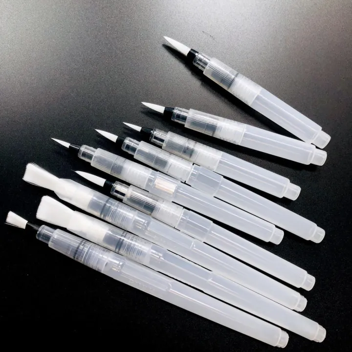 Painting Pen Water Color Brush Refillable Pen Watercolor Color Drawing ...