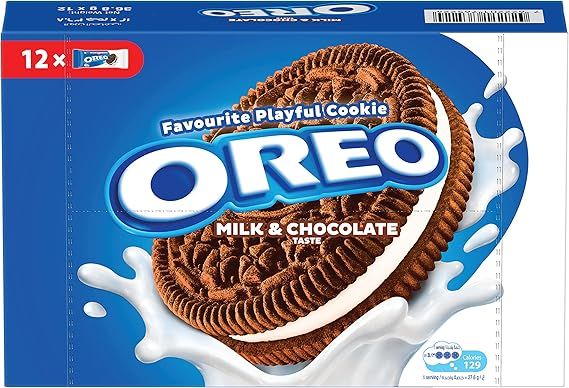 Oreo Milk & Chocolate Biscuit Multipack 36.8 G x 12 pcs box | Daraz.lk