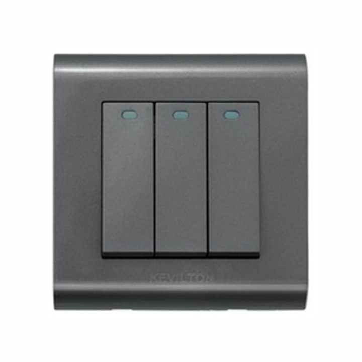 Kevilton Modular Black 4 Gang 2 Way | Daraz.lk