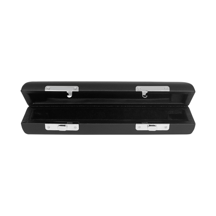 1 Piece 16-Hole Piccolo Storage Leather Box Pipe Instrument Bag Piccolo ...