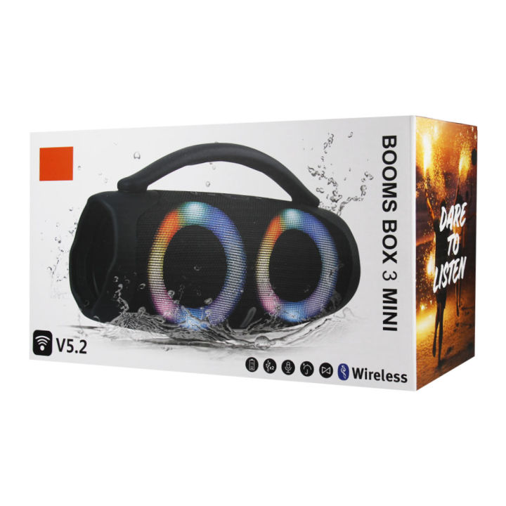 Boombox 3 Mini Bluetooth speaker | Daraz.lk