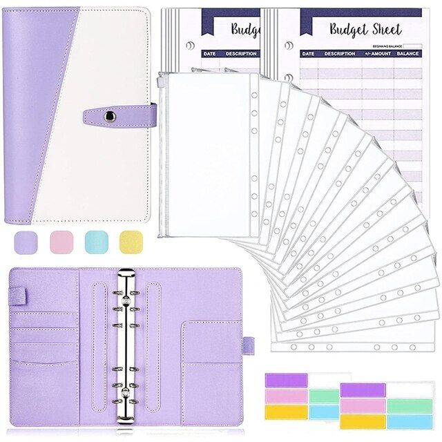 Budgeting Saving Money Cash Binder Budget With Money Cash Budget ...