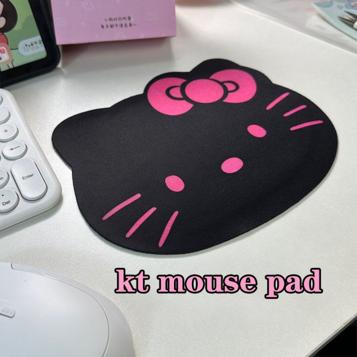 Girly Heart Hello Kitty Anime Kawaii Sanrio Mouse Pad Cute Cartoon Kt ...