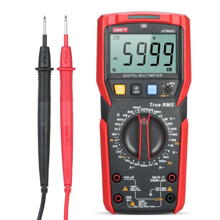 UNI-T UT89XD Digital Multimeter High Accuracy Handheld Mini Universal ...