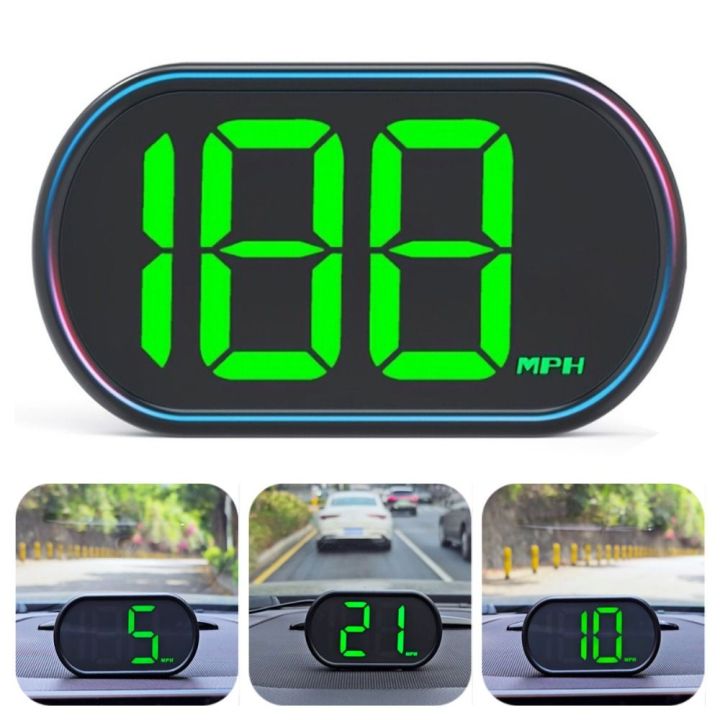 Auto Electronics Accessories KMH/MPH GPS Car Digital Speedometer ...
