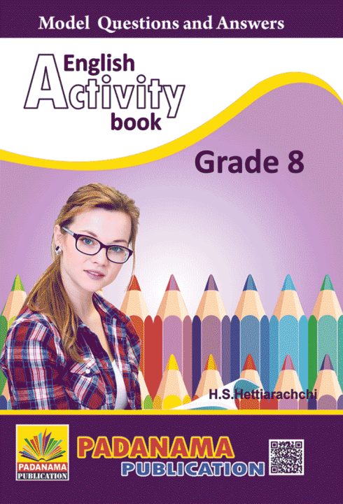 Grade 8 ENGLISH ACTIVITY BOOK English & Sinhala medium Akura Karana ...