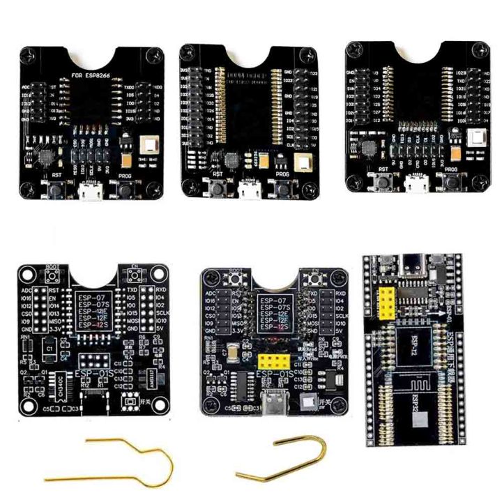 Esp8266 Esp32 Wrover Development Board Test Programmer Socket Downloader For Esp 01 Esp01s Esp12