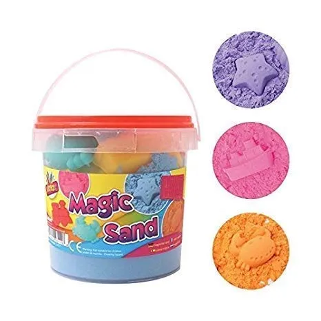 Magic Moving Kinetic Universe Sand Tub Play Set Beach Toys Kids Amazing ...
