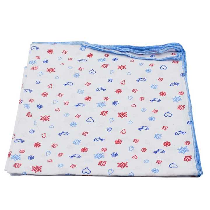 Newborn Baby Napkin Printed Set of 6 22x22 Inches | Daraz.lk