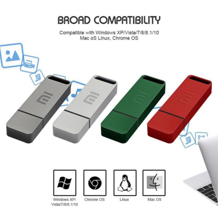 Xiaomi MIJIA Type C Pen Drive OTG 2TB USB 3.0 Flash Drive For Phone ...