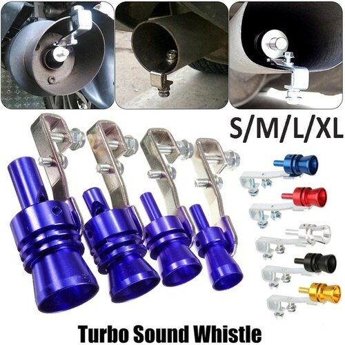 【M red】 Universal Sound Simulator Turbo Sound Whistle S/M/L/XL Vehicle ...