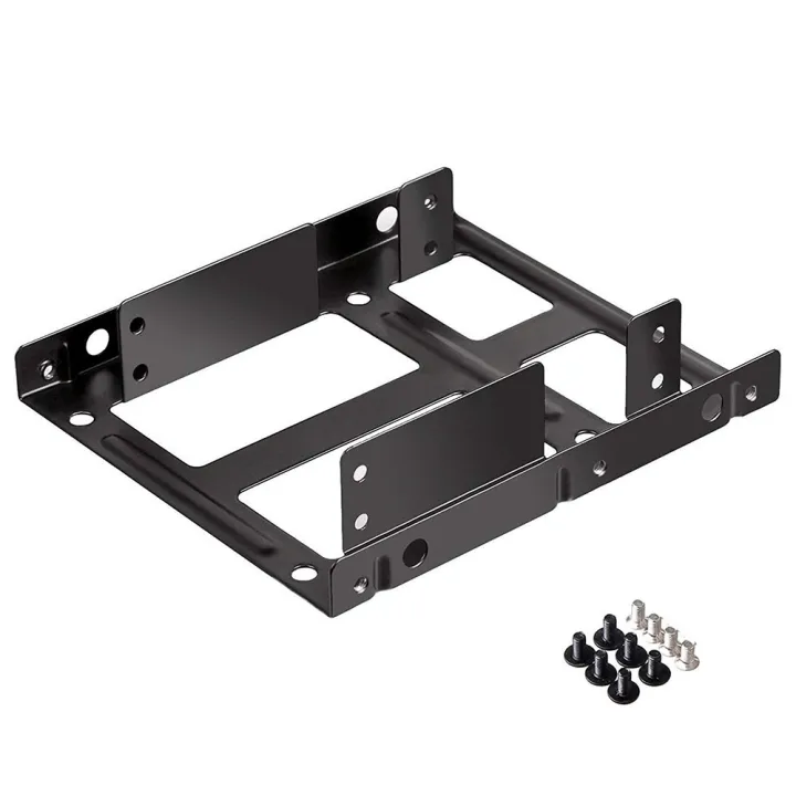 Metal Dual 2.5| To 3.5| Hard Drive Bay Mounting Bracket - 2 X 2.5| To 3 ...