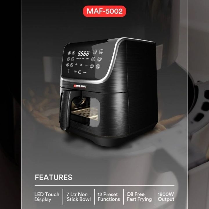 Mitshu Air Fryer 7 L - MAF - 5002 | Daraz.lk