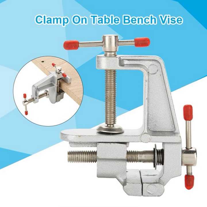 Aluminium Alloy Table Bench Clamp Vise Mini Bench Vise Table Screw Vise ...