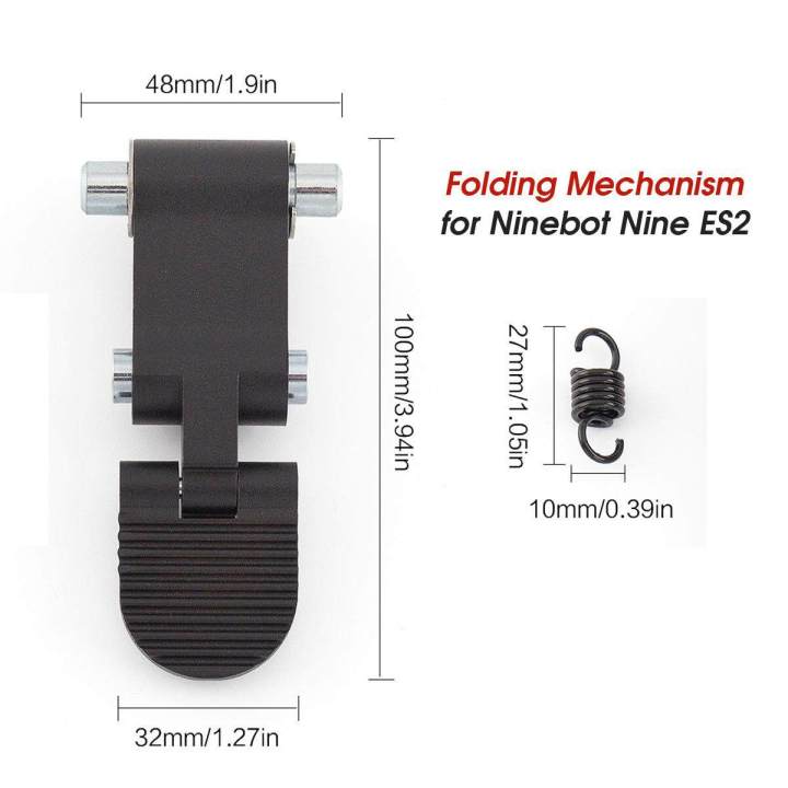 1Pcs Folding Mechanism for Ninebot Nine ES2 Scooter Assembly Repair ...