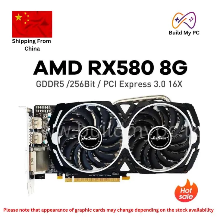 8GB VGA RX 580 8GB Graphics Card | Daraz.lk