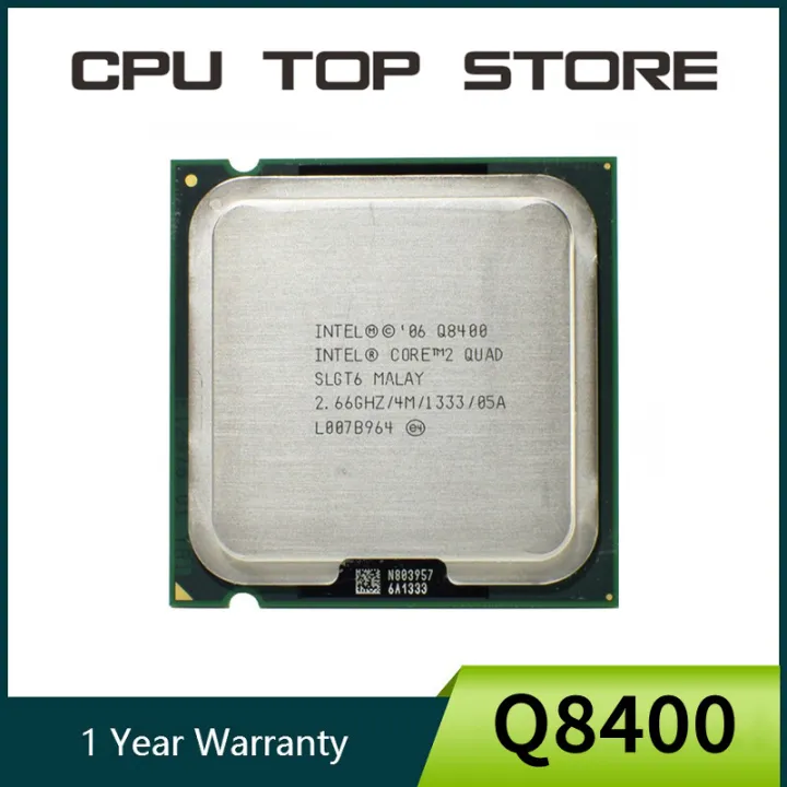 Intel Core 2 Quad Q8400 Processor 2.66GHz LGA 775 cpu | Daraz.lk