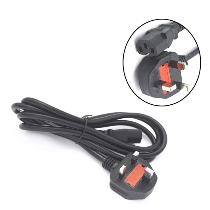 Laptop Power Cable Laptop Power Code 3 PIN Fused | Daraz.lk