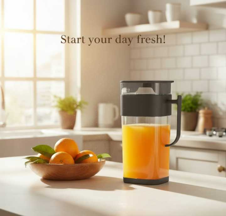 Water Jug with Lid | Dark Grey Colour Water Jug for Dining Table ...