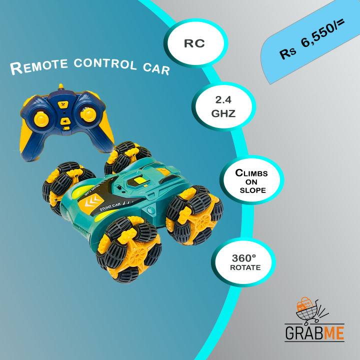 Remote control stunt car - DANCE monster Two sided | Daraz.lk