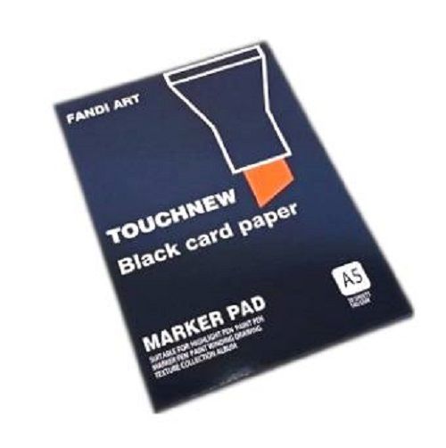 Black Card Paper Marker Pad - A5 | Daraz.lk