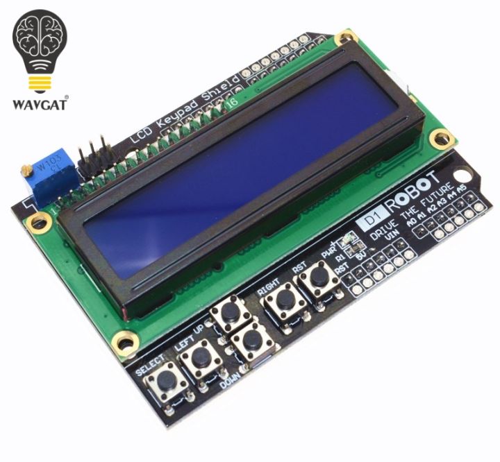 【Daily Necessities For Anyone Store】1PCS LCD Keypad Shield LCD1602 LCD 1602 Module Display For ...