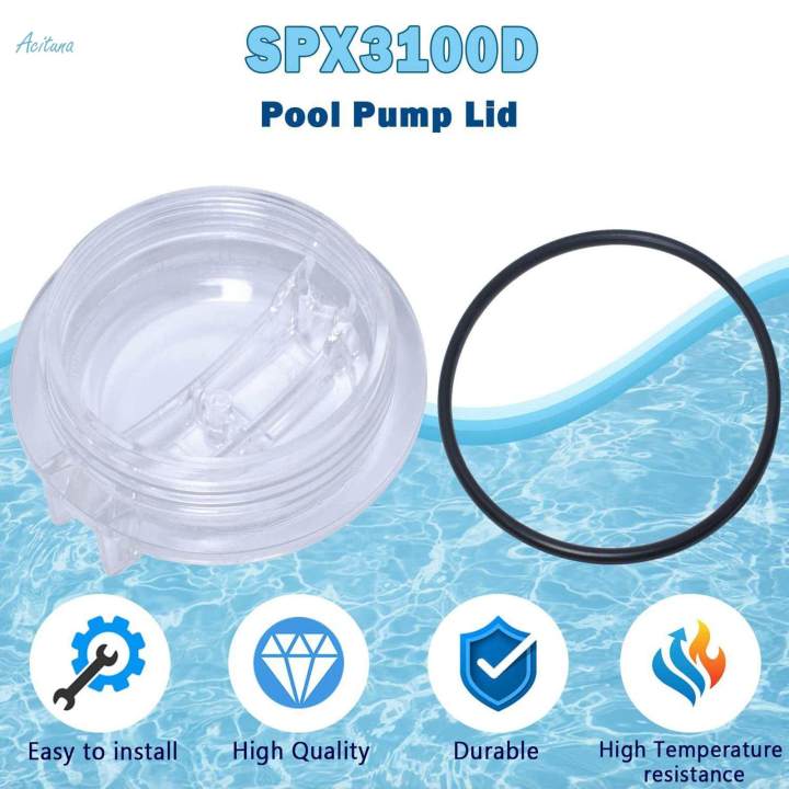 Threaded Strainer Lid Cover Effective Pool Pump Lid for C500CF SP3025 ...